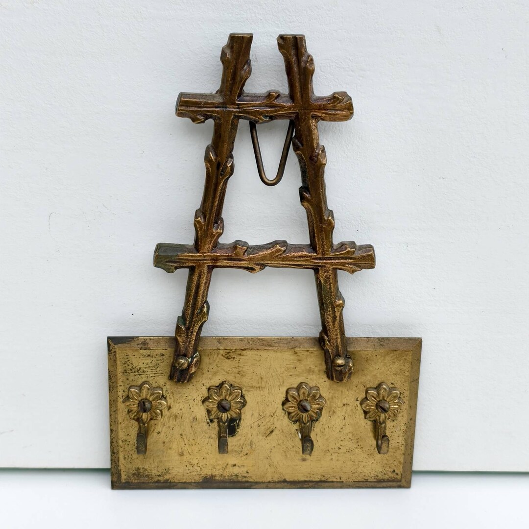 Ornate Brass Keys Hooks Wall Handing Towels Hooks - Etsy