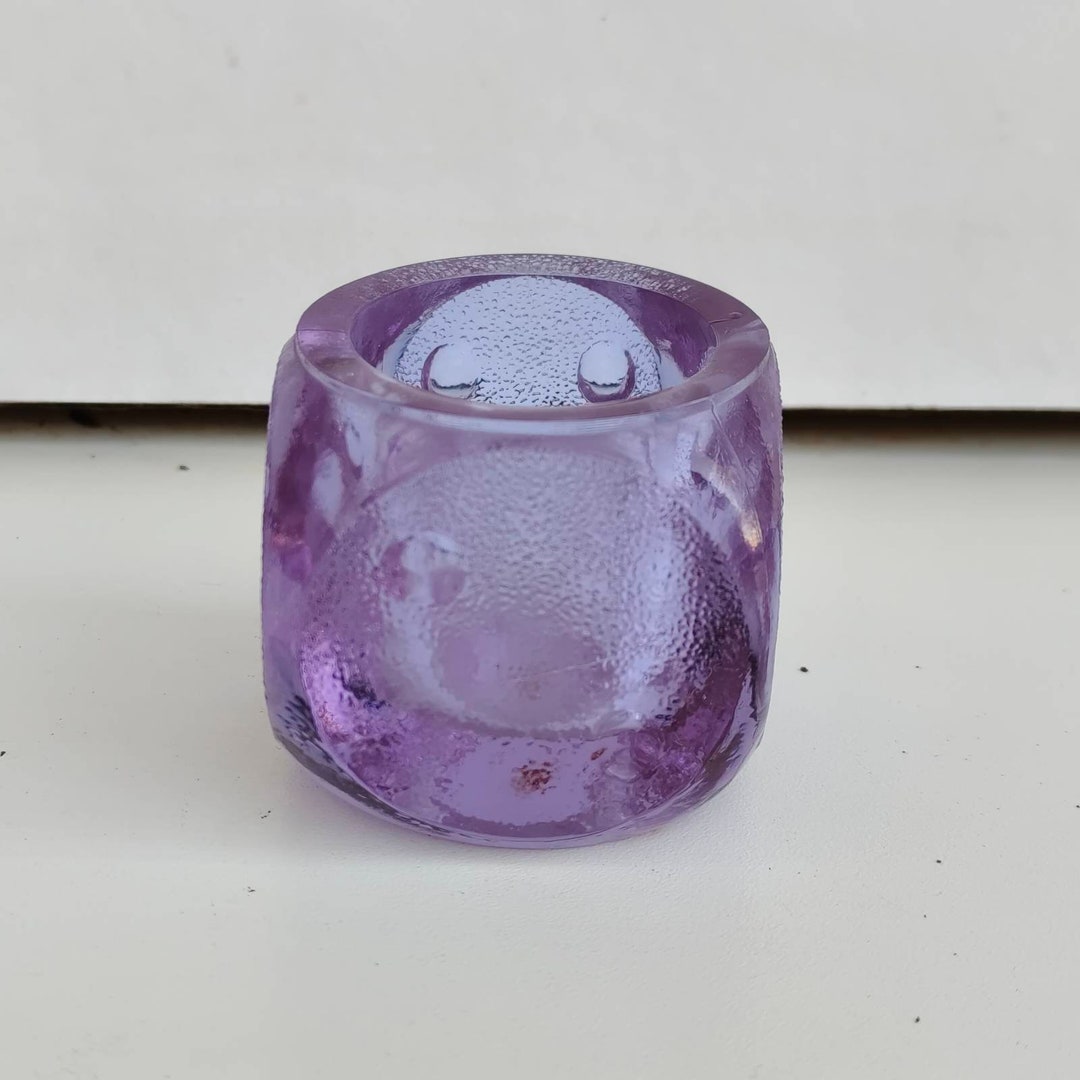 Alexandrite Glass Nut Shaped Ashtray From 70's. - Etsy