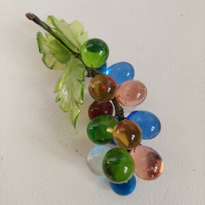 Bunch of Grapes Crystal Glass Murano Multicolored - Etsy