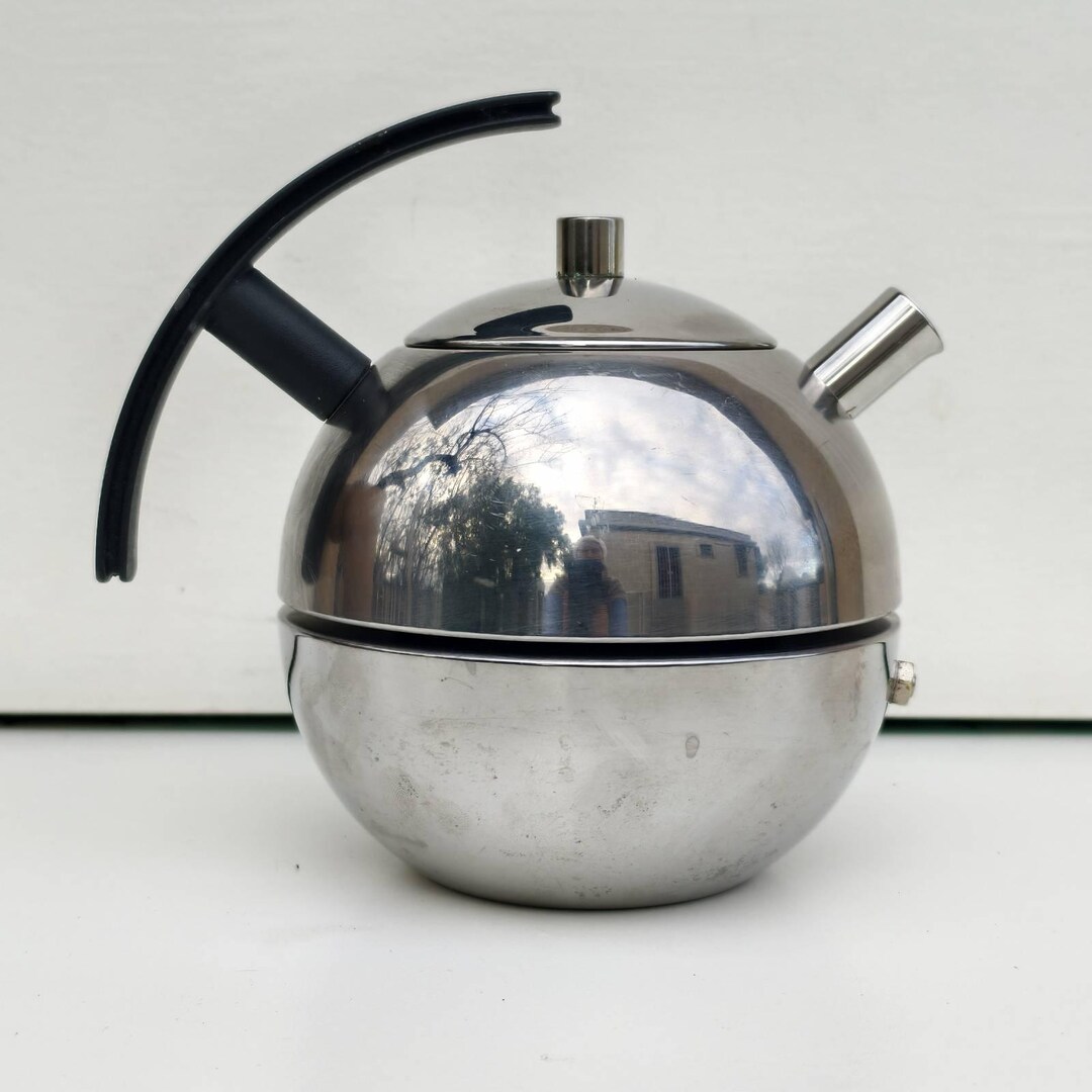 Vintage Steel Coffee Maker Collection Galaxy Stella for 6 Cups Italian ...