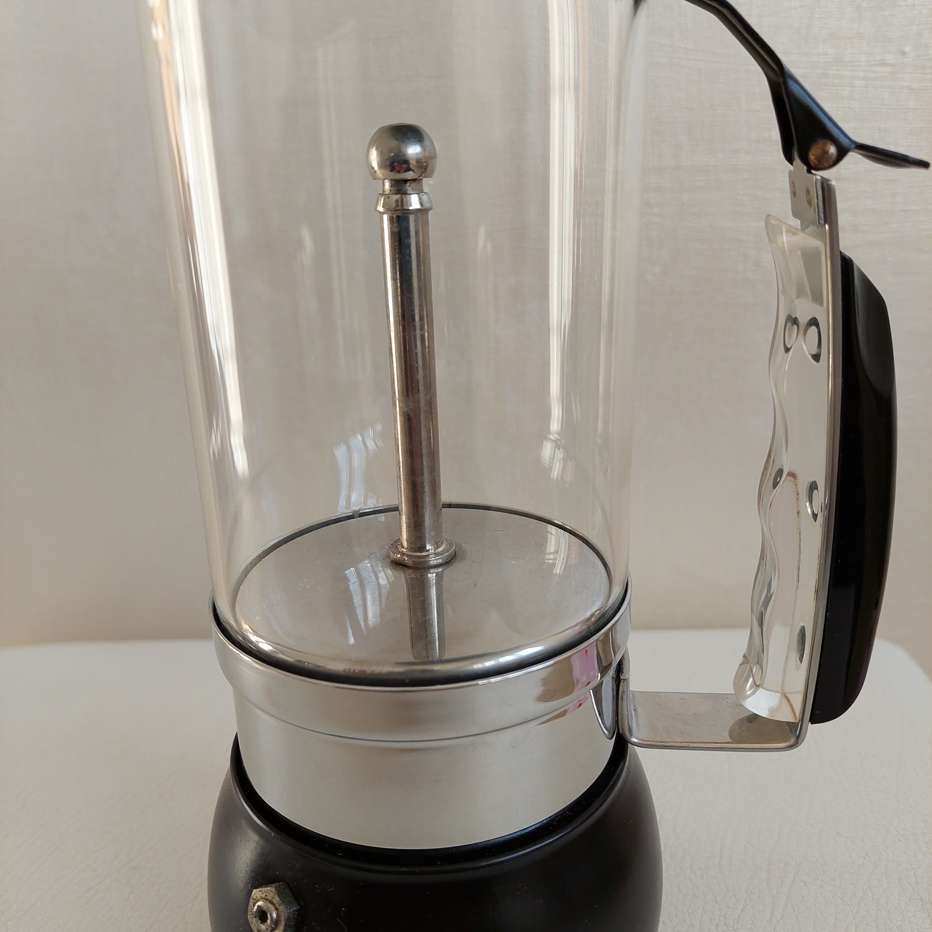 Vintage Coffee Maker Stainless Steel 80s Bellavista Inoxpran With Glass ...