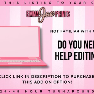 Editable Doll Birthday 8x10 Table Sign Bundle, Doll Printable Download ...