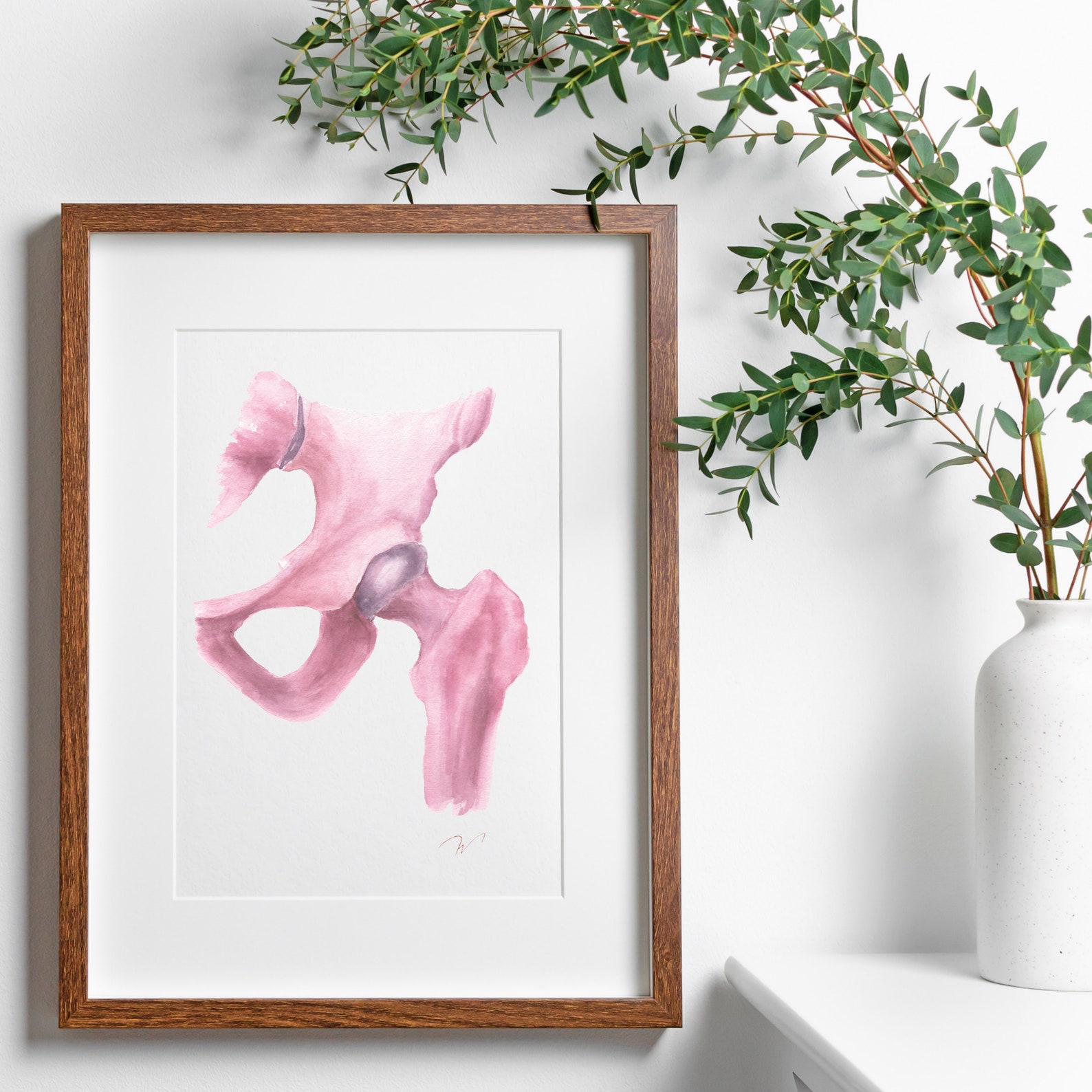 Watercolour Hip/ Watercolour Anatomy - Digital Art Download - Etsy