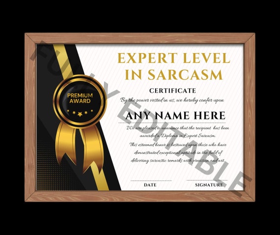 Award Certificate Expert