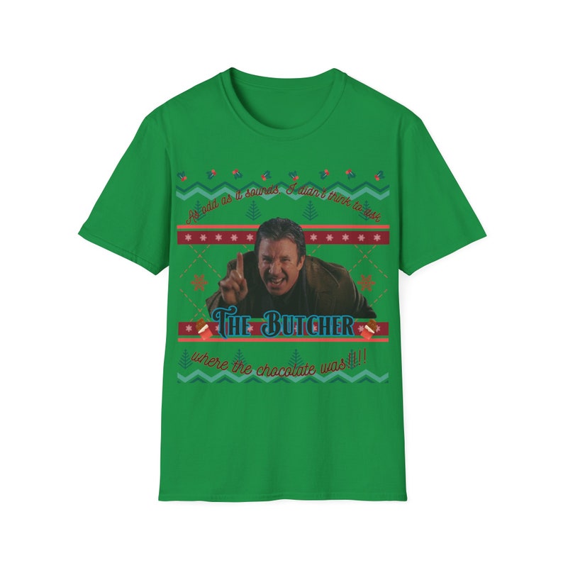 Christmas With the Kranks Chocolate Shirt, Tim Allen Shirt, Christmas ...