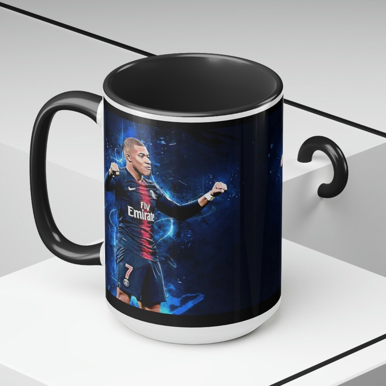 Kylian Mbappe Coffee Mug, 15oz - Etsy