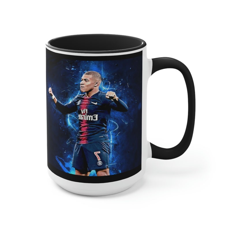 Kylian Mbappe Coffee Mug, 15oz - Etsy