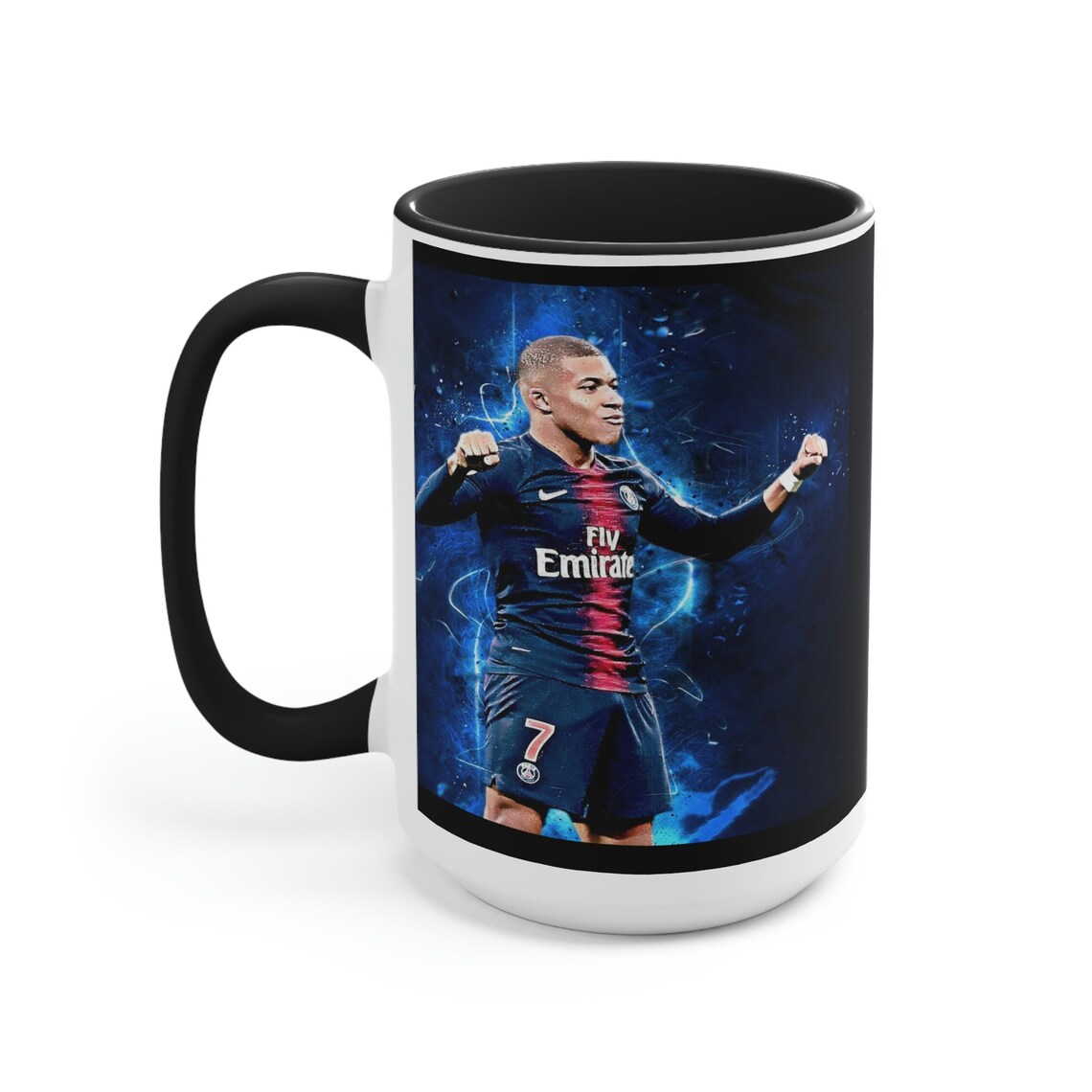 Kylian Mbappe Coffee Mug, 15oz - Etsy