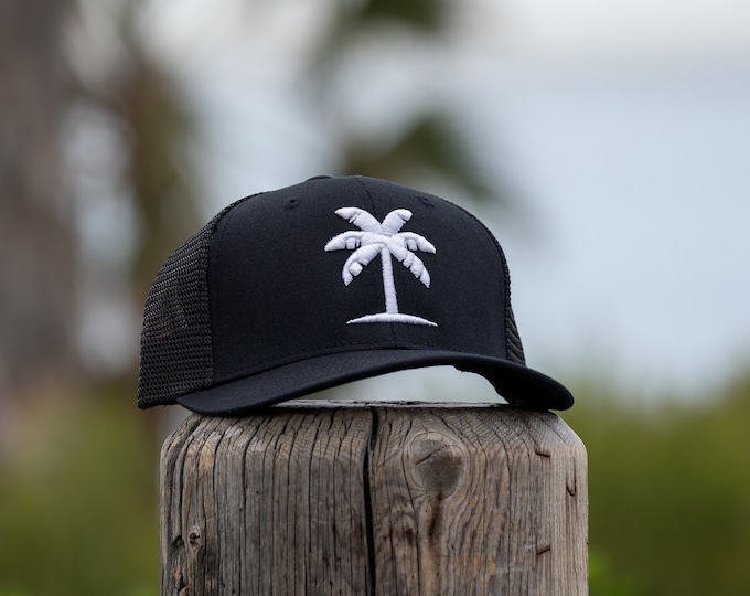 PALM TREES - Trucker Hat - Etsy