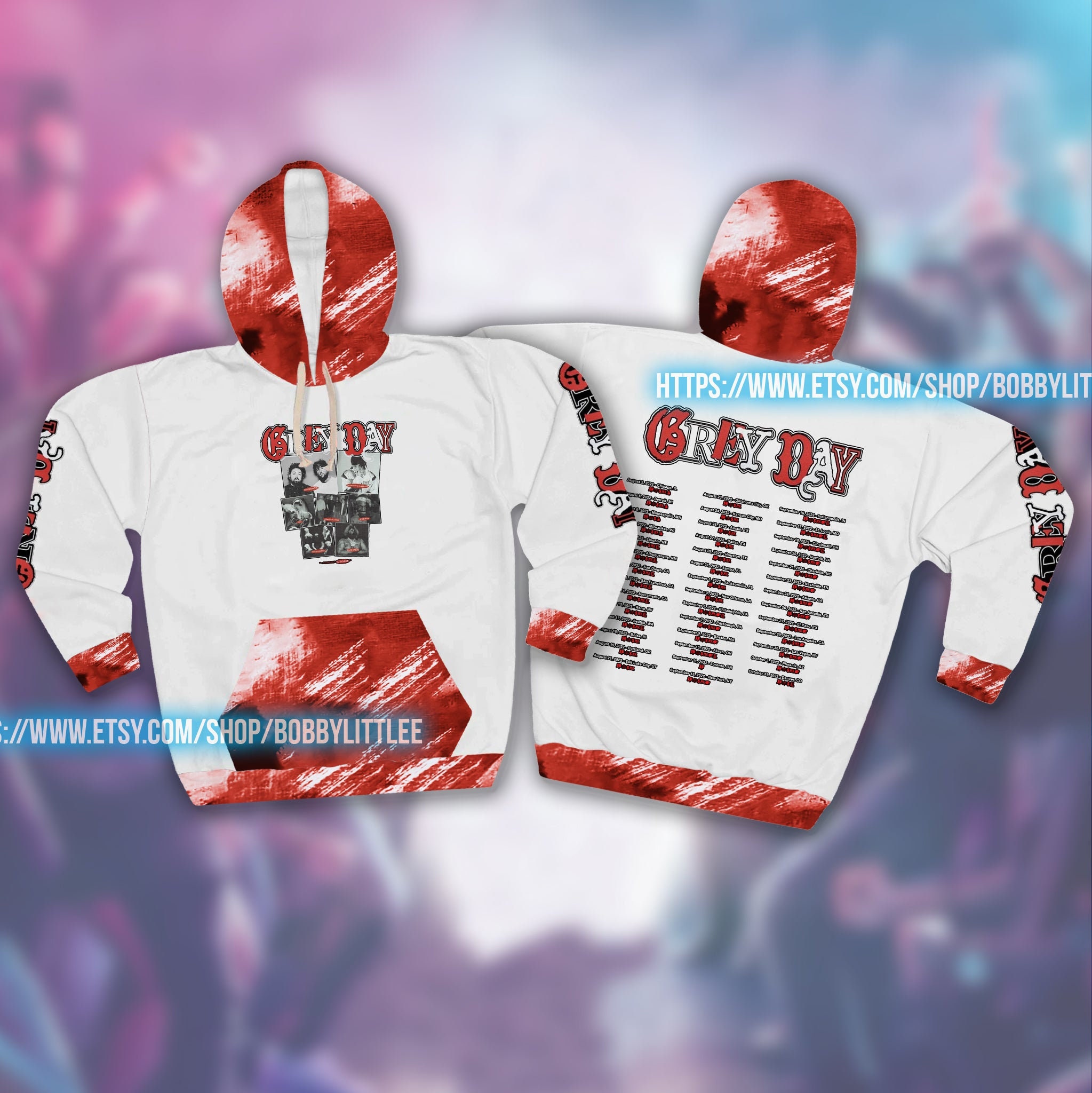 Grey Day Tour Suicideboys Hoodie, Grey Day Tour Hoodie Designed & Sold ...