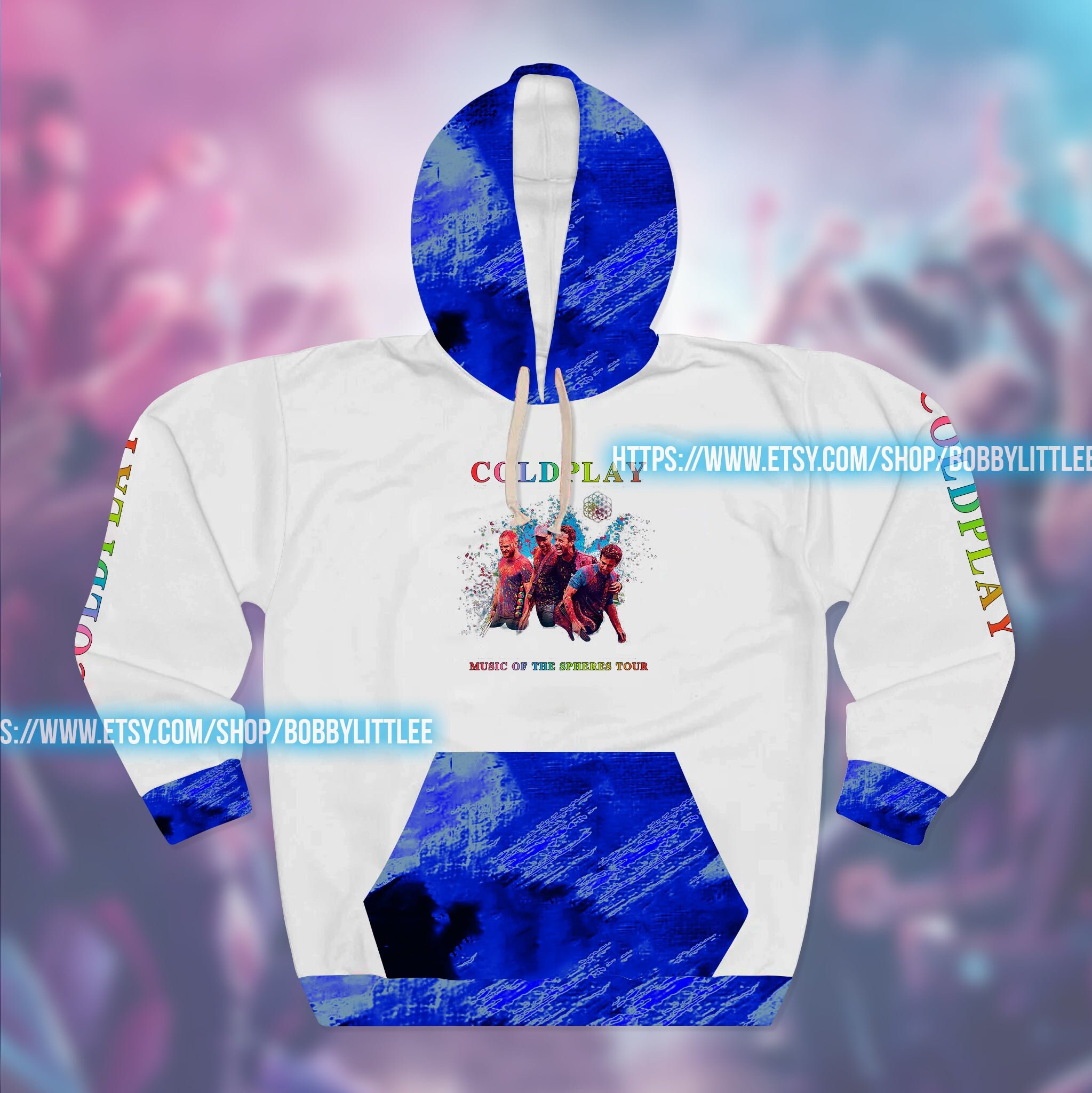 Coldplay World Tour 2023 Hoodie, Coldplay Music Of The Spheres Tour ...