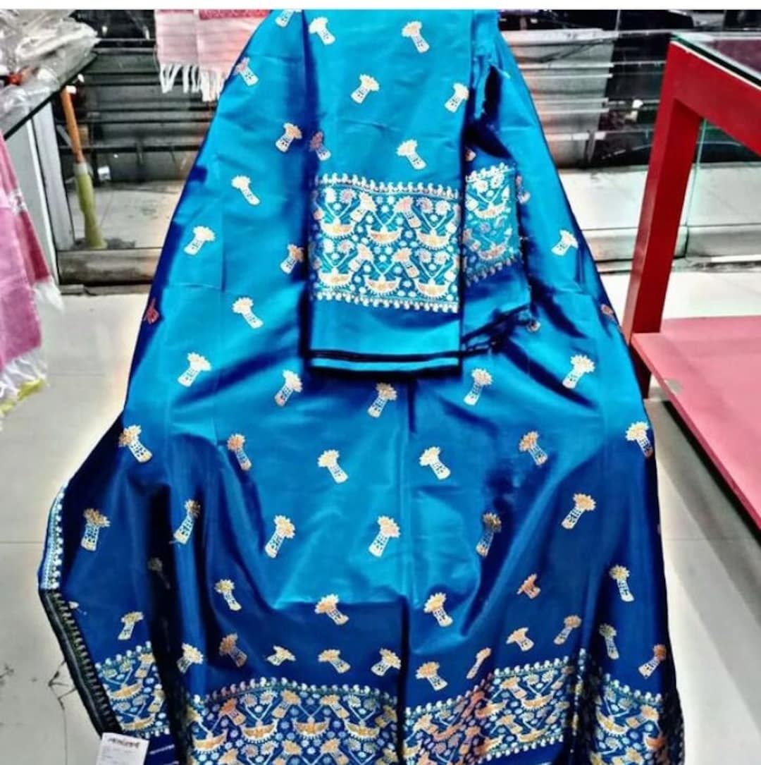 Assam Silk Traditional Dress for Women From Assam India - Etsy