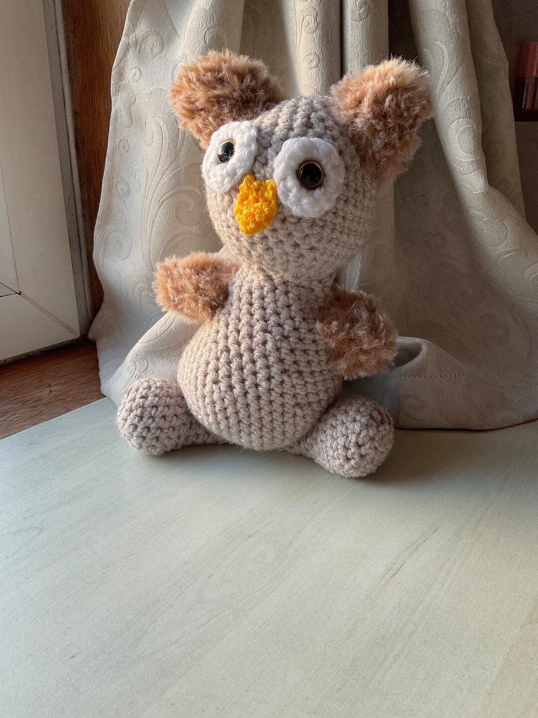 Dungeons & Dragons Handmade Crochet Baby Owlbear Toy - Etsy