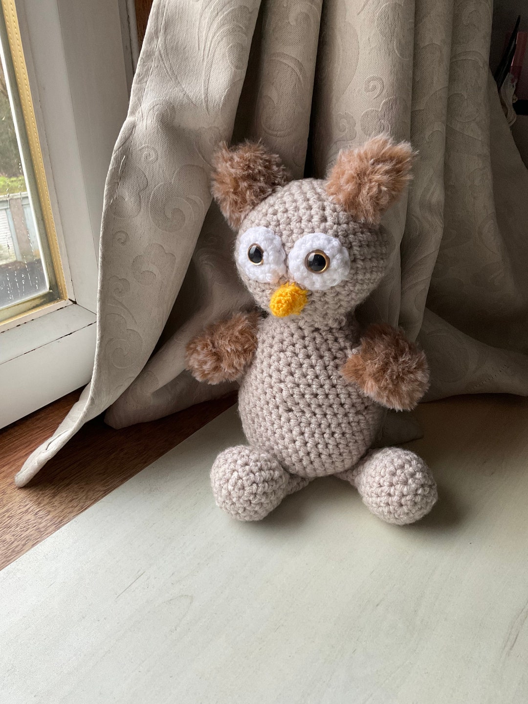 Dungeons & Dragons Handmade Crochet Baby Owlbear Toy - Etsy