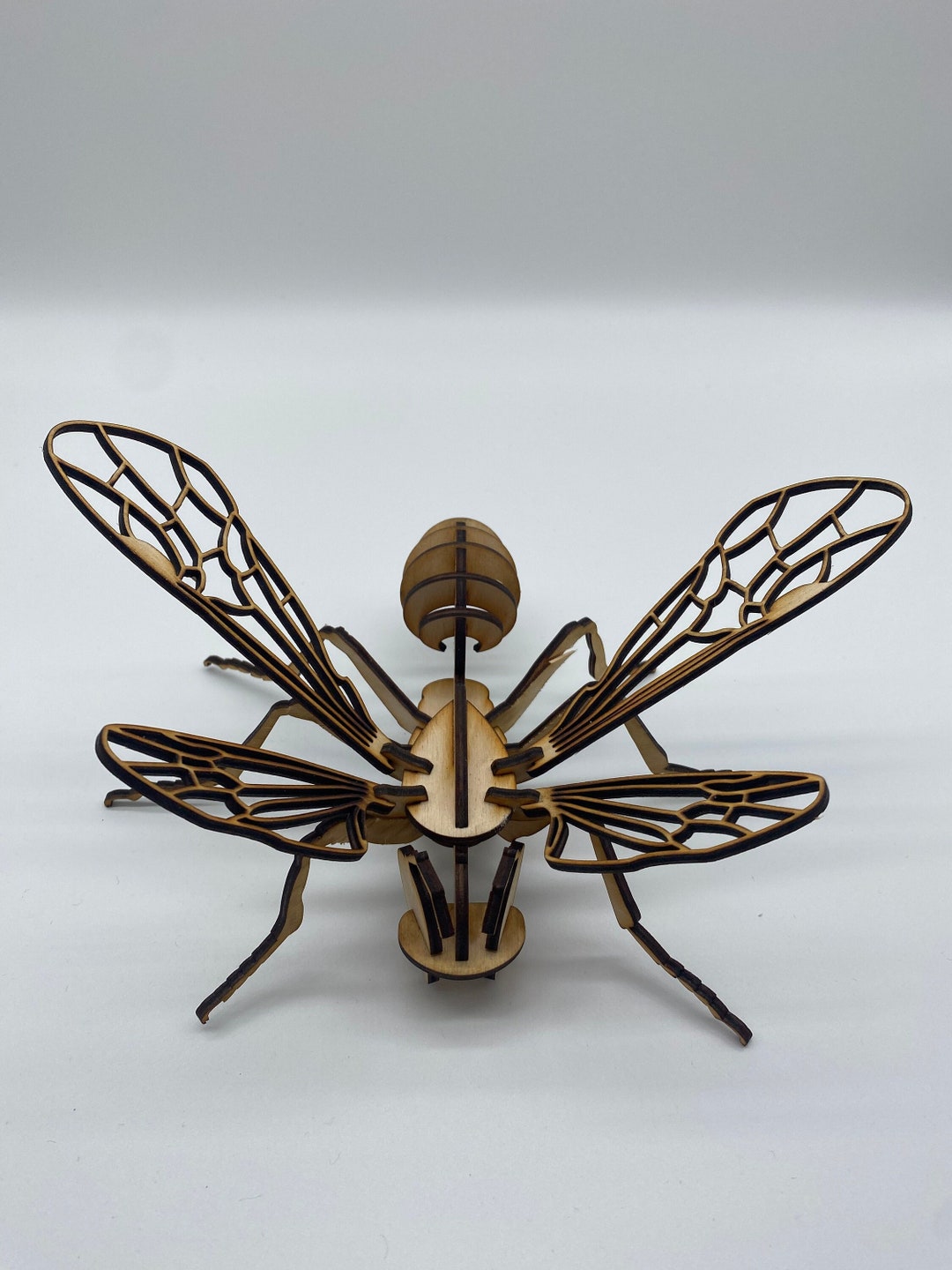 The Art of the Laser-engraved Bee Sculpture - Etsy