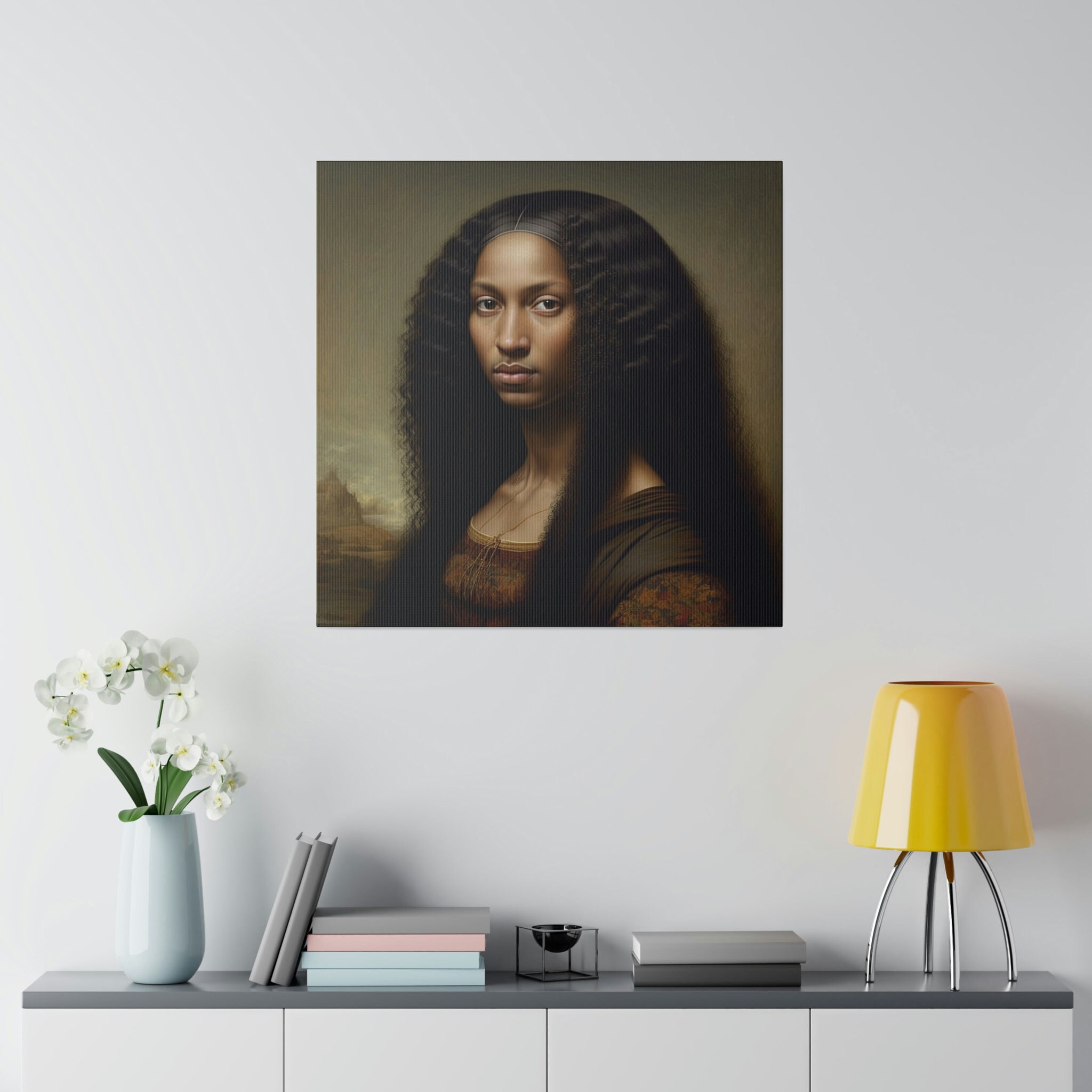 Mona Lisa Wall Art Mona Lisa Painting Mona Lisa Décor - Etsy