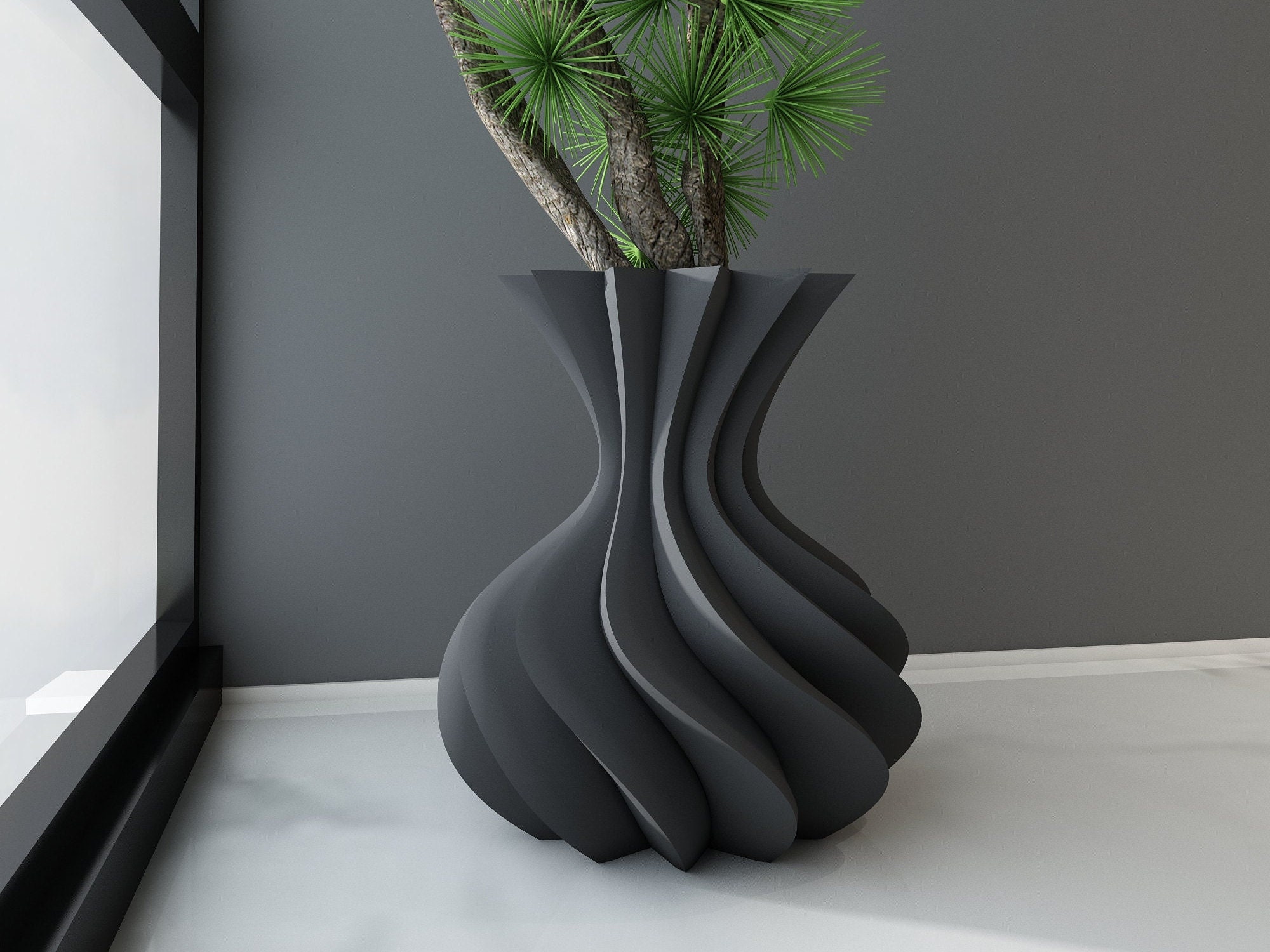 3D Vase Stl - Etsy