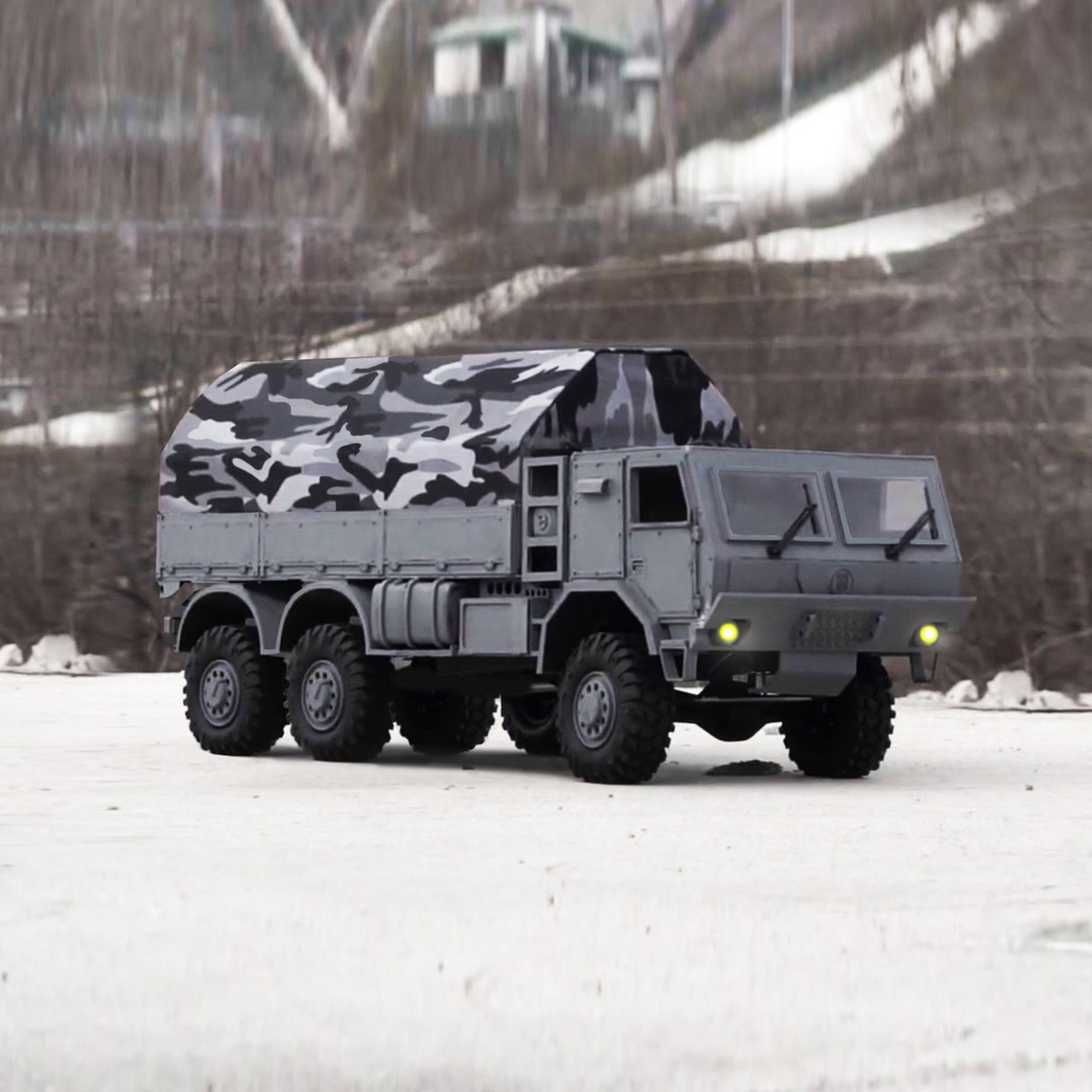 1/10 TATRA 6x6 815-7 KAMAZ Rc Body 3d Stl Model - Etsy