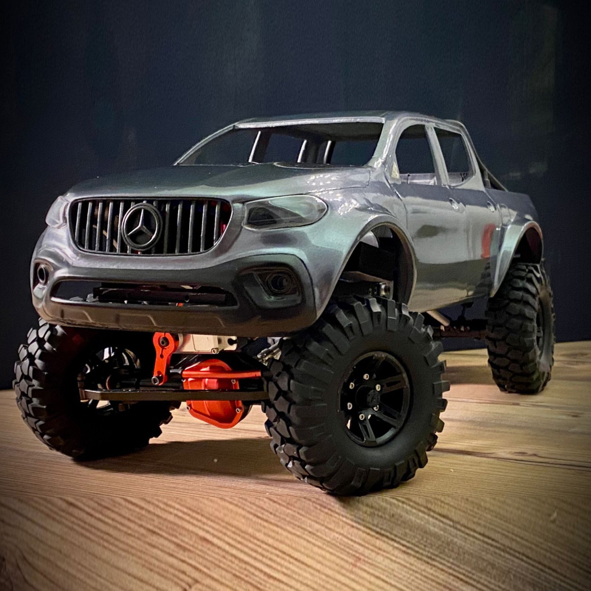 1/10 Mercedes X-class 3d Rc Crawler Body Stl Files for 3d Print - Etsy