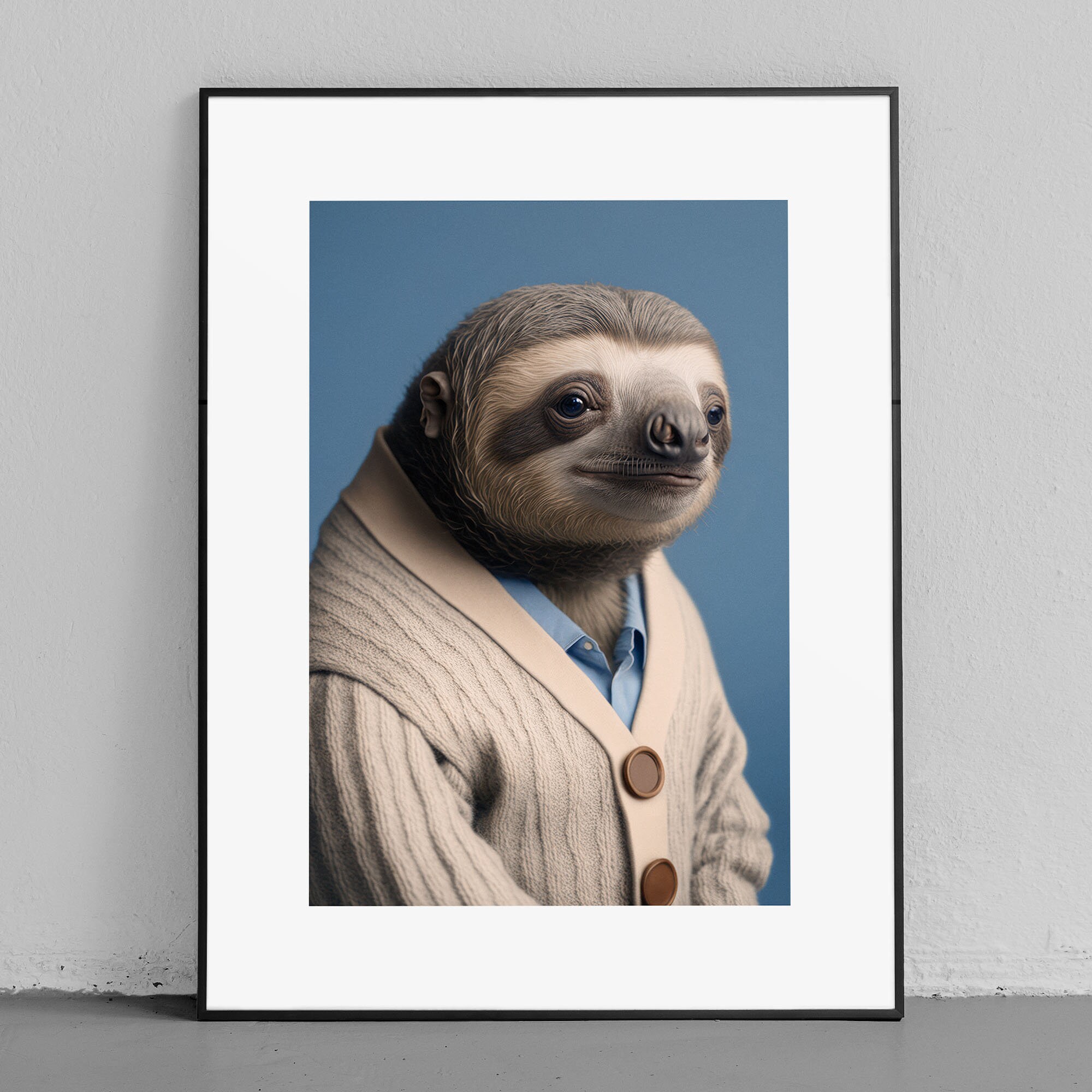 Sloth Astronaut Facebook Cover