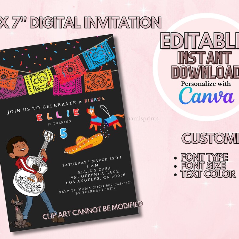 Coco Invitations - Etsy
