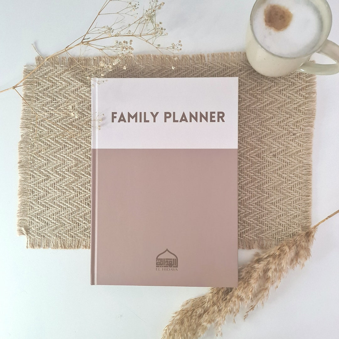 Family Planner for Muslims Islamic Planner With Ramadan Planner With QR ...