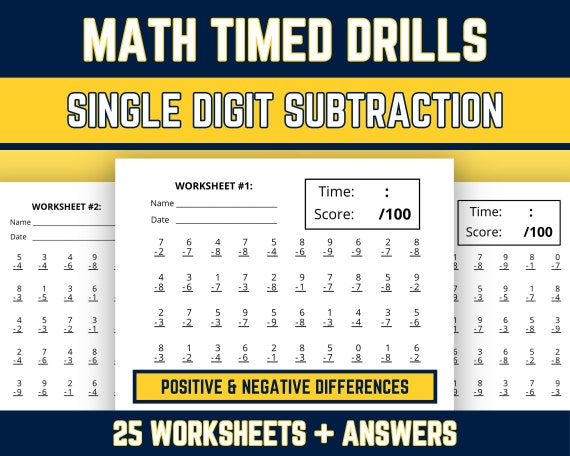Subtraction Worksheets For Grade 4 Pdf 4 Digit Subtraction With