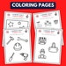 Labor Day Kids Activity Pack, Printable Coloring Puzzles Games Word ...