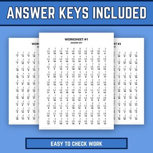 Single Digit Addition Worksheets | Ages 5 to 7 | 25 Sheets | Printable ...