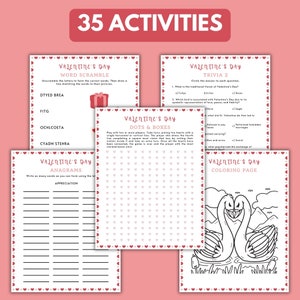 Ultimate Valentine's Day Bundle, Printable Trivia Games Quizzes, Party ...