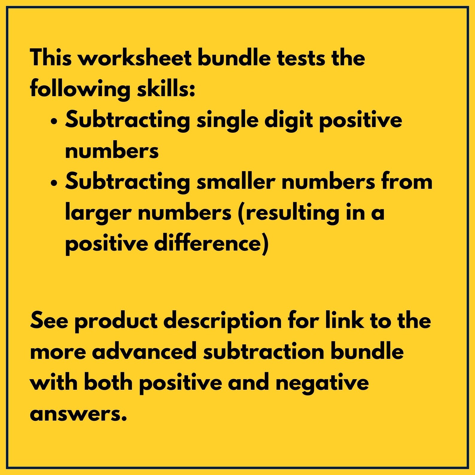 Printable Subtraction Worksheets With Answers, Subtracting Single Digit ...