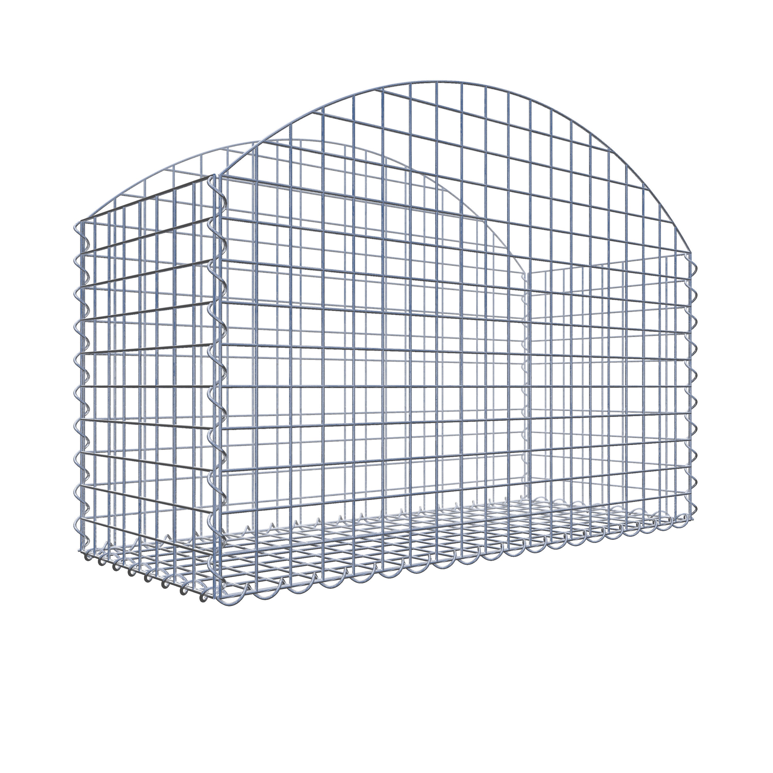 Gabion With Upper Arch 100 Cm X 70 Cm X 40 Cm L X H X D - Etsy
