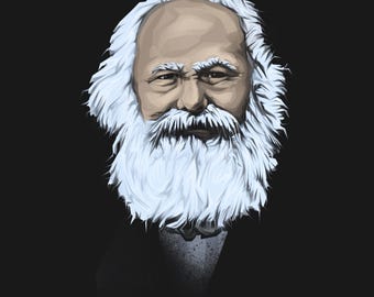 Cat Karl Marx Digital Download PNG - Etsy
