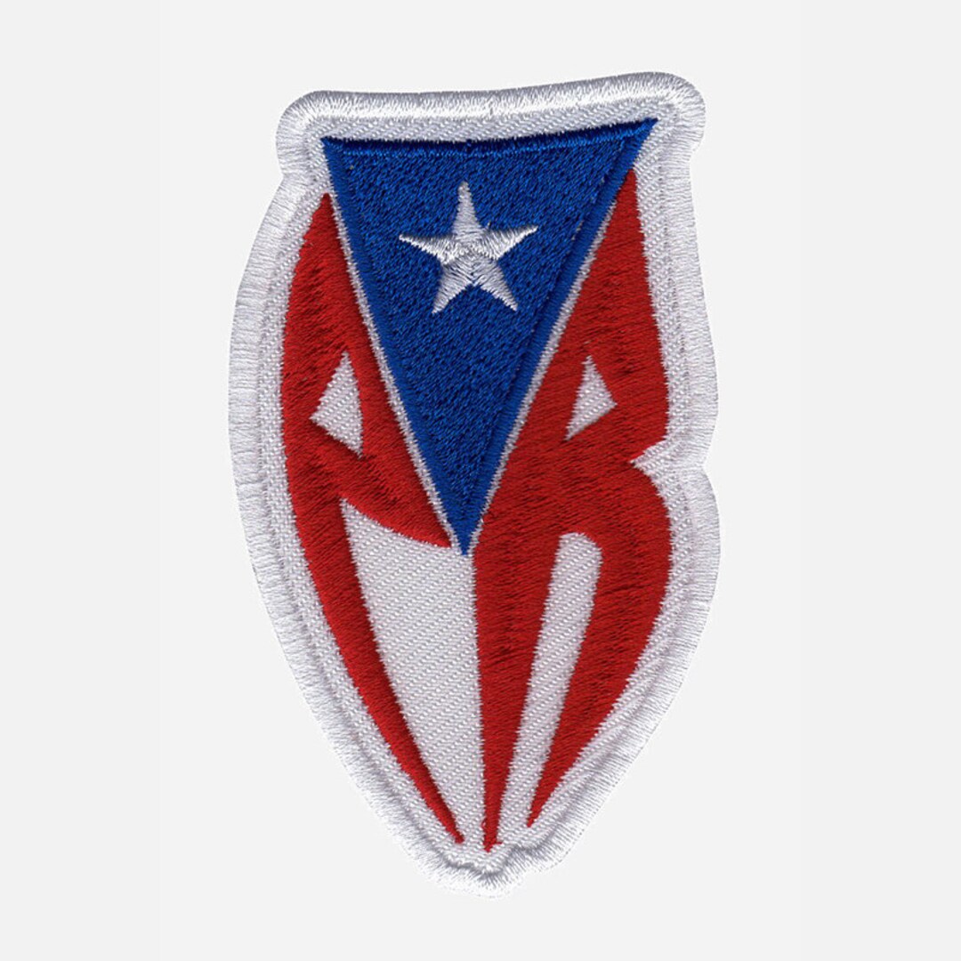 PR Flag Embroidery Biker Patch - Etsy
