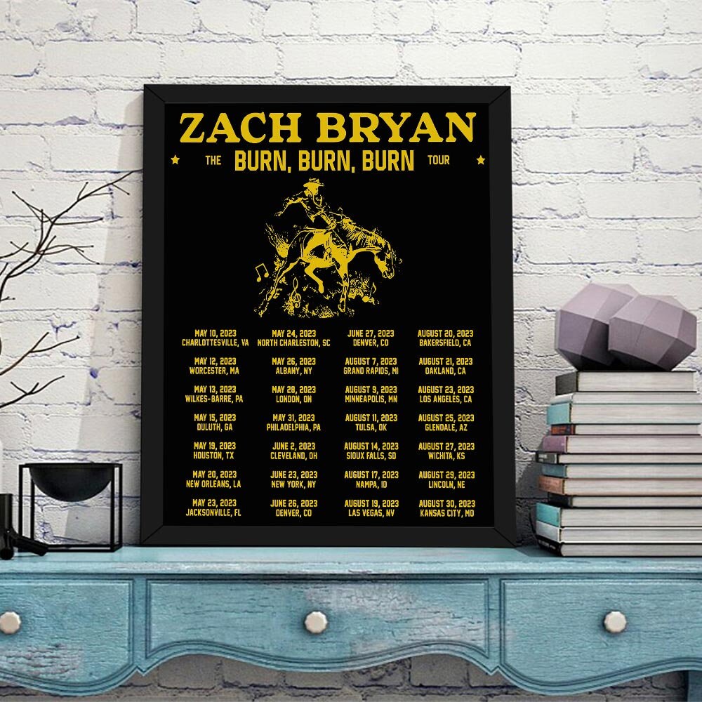 Zach Bryan Tour 2023 Shirt, Music Tour 2023 Poster
