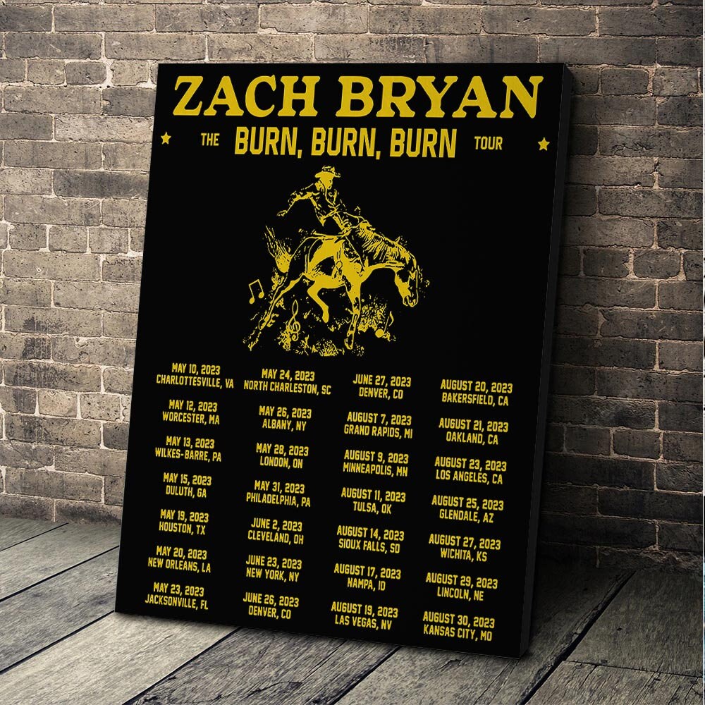Zach Bryan Tour 2023 Shirt, Music Tour 2023 Poster