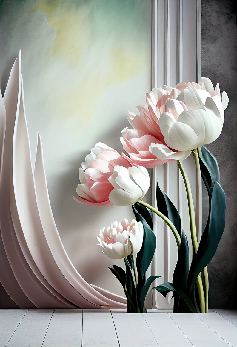 12 Giant Tulip Backdrops Backgrounds for Photographers - Etsy