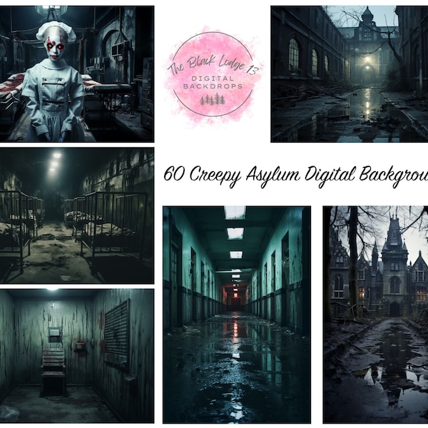 Abandoned Asylum - Etsy