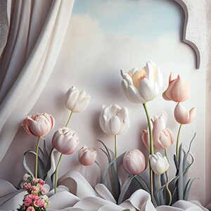 12 Giant Tulip Backdrops - Backgrounds for Photographers - Etsy