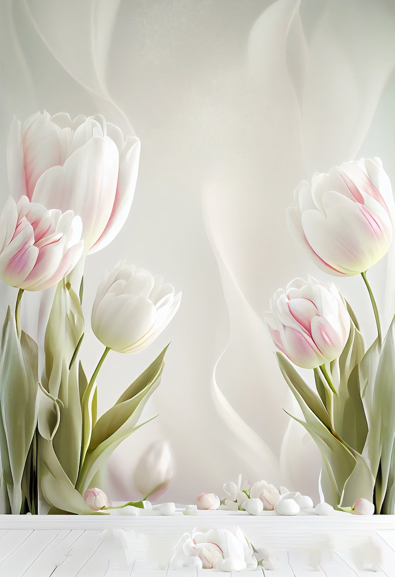 12 Giant Tulip Backdrops Backgrounds for Photographers - Etsy