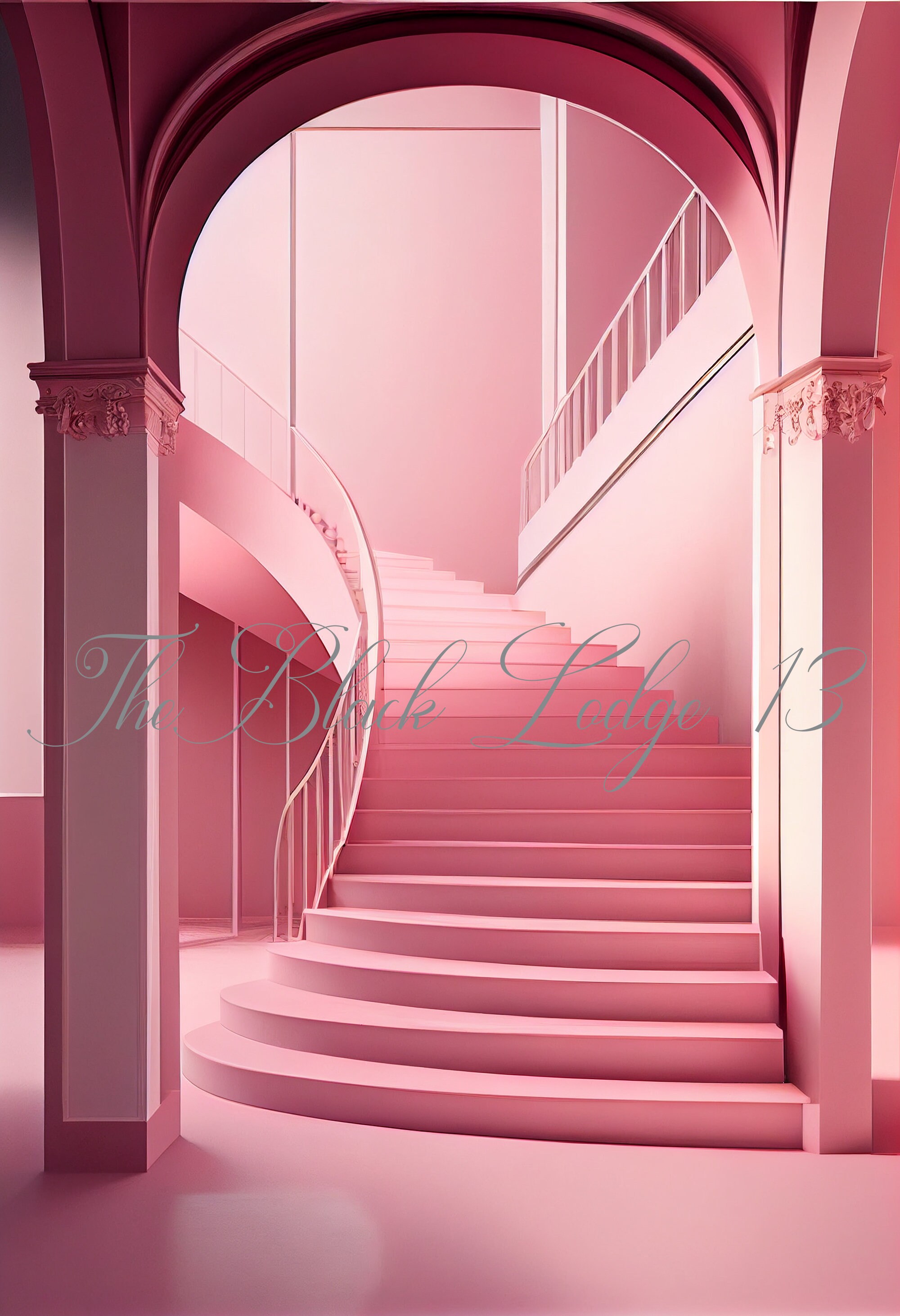 Dreamy Pink Digital Backgrounds for Photograhers - Etsy