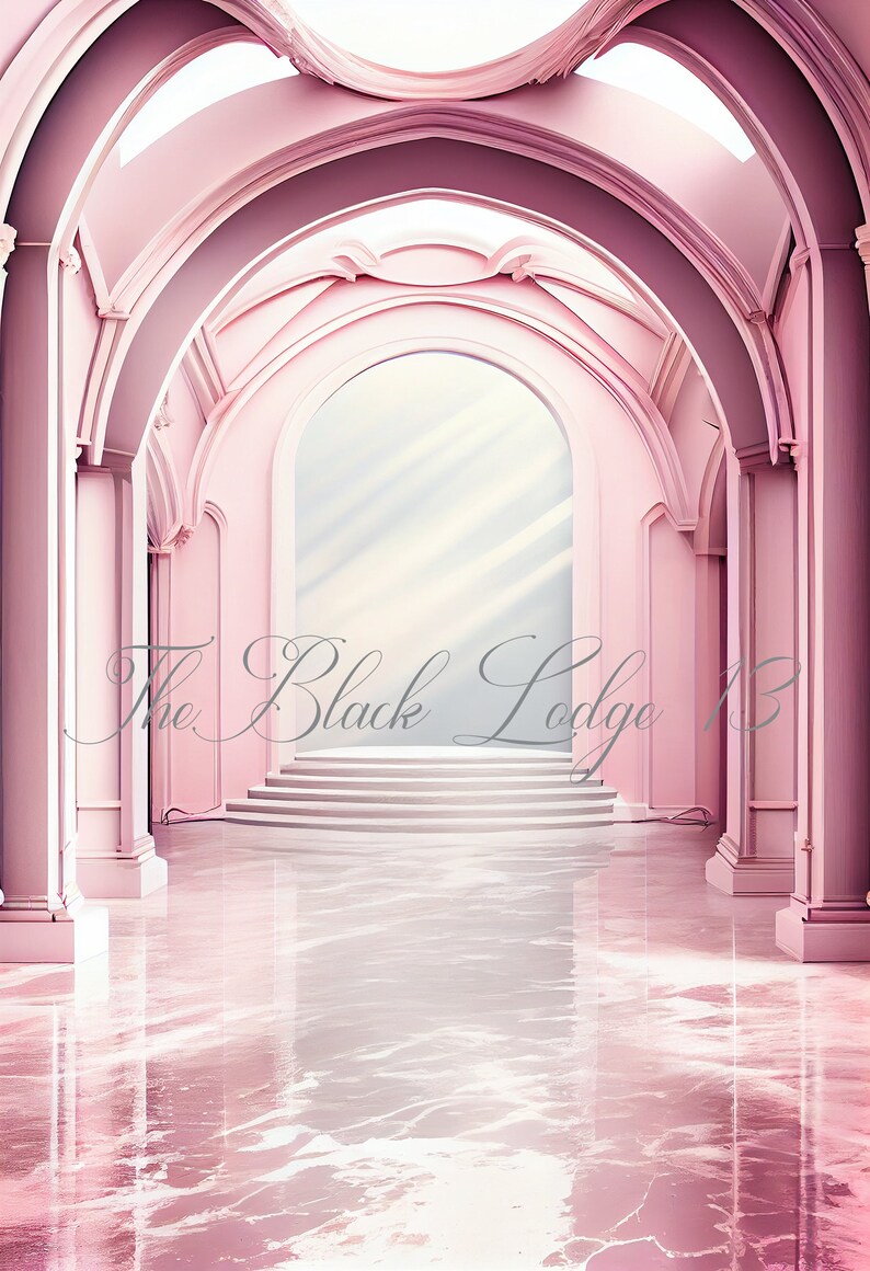 Dreamy Pink Digital Backgrounds for Photograhers - Etsy