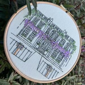 Beautiful Regency Embroidery PDF Pattern for a Wisteria London House - Etsy
