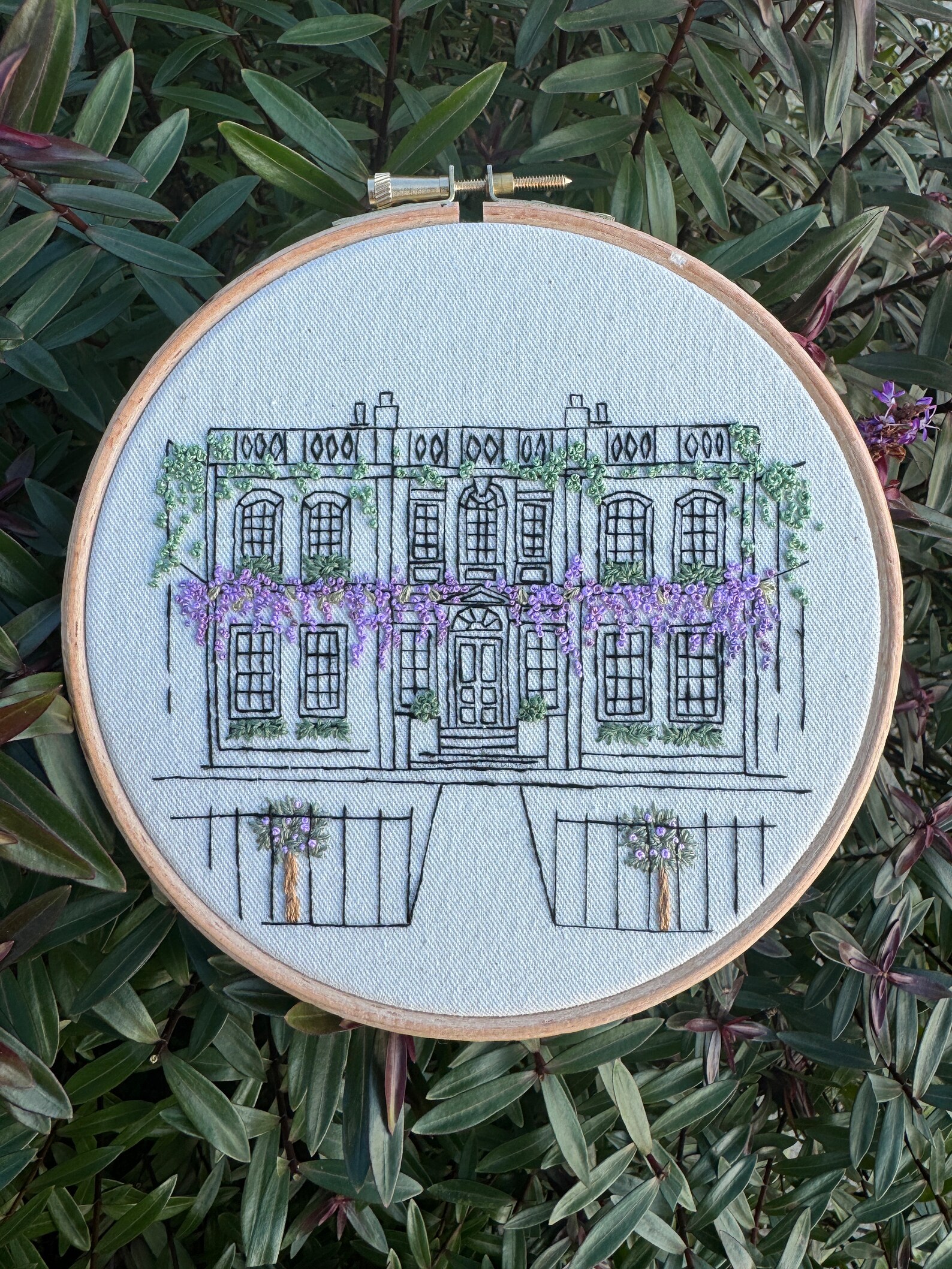 Beautiful Regency Embroidery PDF Pattern for a Wisteria London House - Etsy