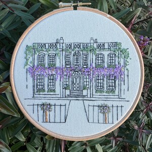 Beautiful Regency Embroidery PDF Pattern for a Wisteria London House - Etsy