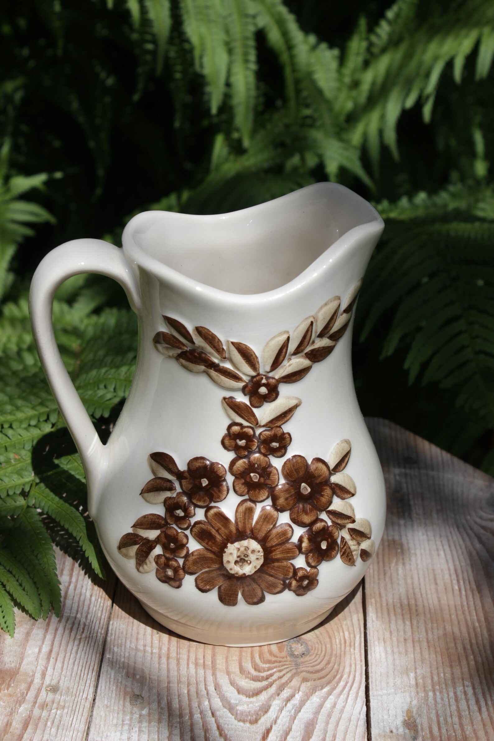 Vintage Pottery Pitcher, Rosa Ljung Design - Etsy
