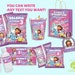 Editable 6 Pieces Gabby Dollhouse Girl Birthday Party Kit, Party Decor ...