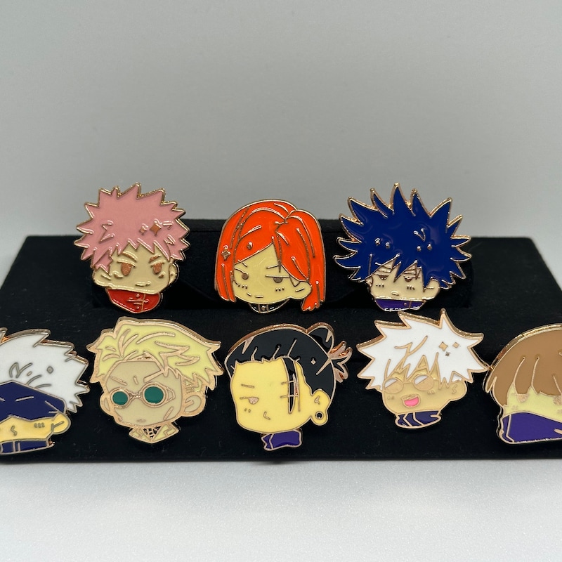 Jujutsu Kaisen Buttons - Etsy