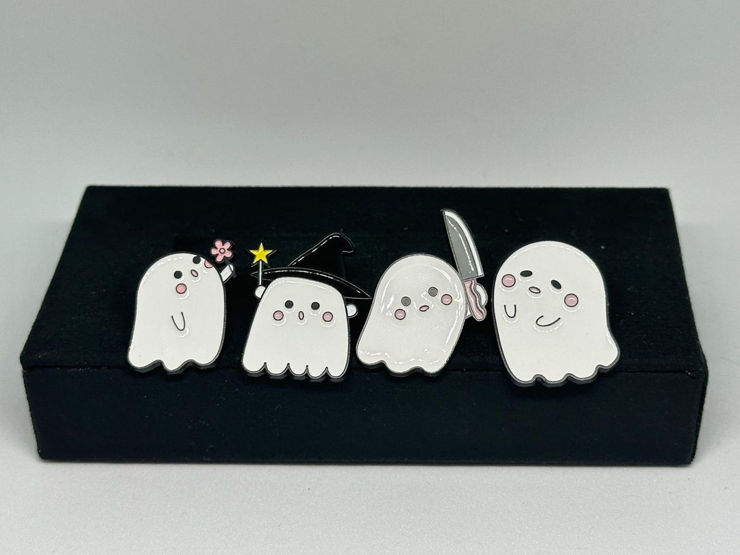 Anime Pins Collection 9 /cute Ghost/ Enamel Pins - Etsy