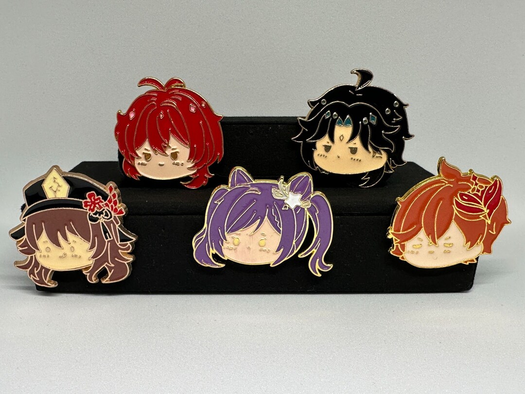 Anime Pins Collection 2 /anime Game/ Enamel Pins - Etsy
